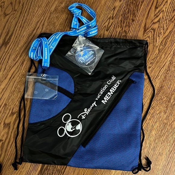 Disney | Bags | Dvc Backpack And Lanyard | Poshmark
